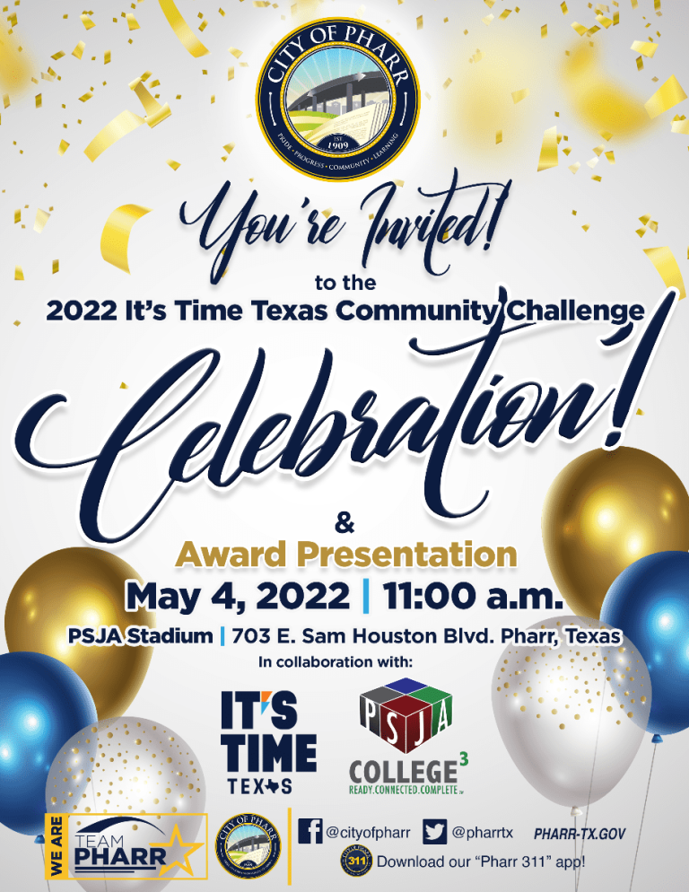 City of Pharr and PSJA ISD to host Victory Celebration - City of Pharr