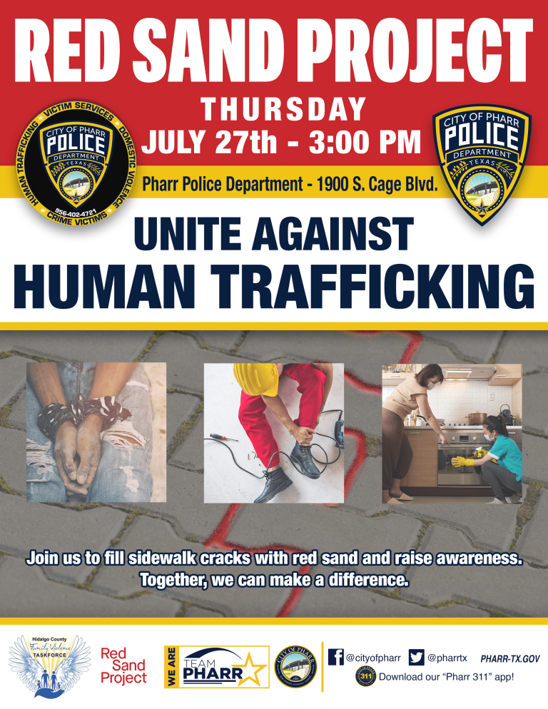Pharr PD Partners with Hidalgo County to Host Red Sand Project - City ...