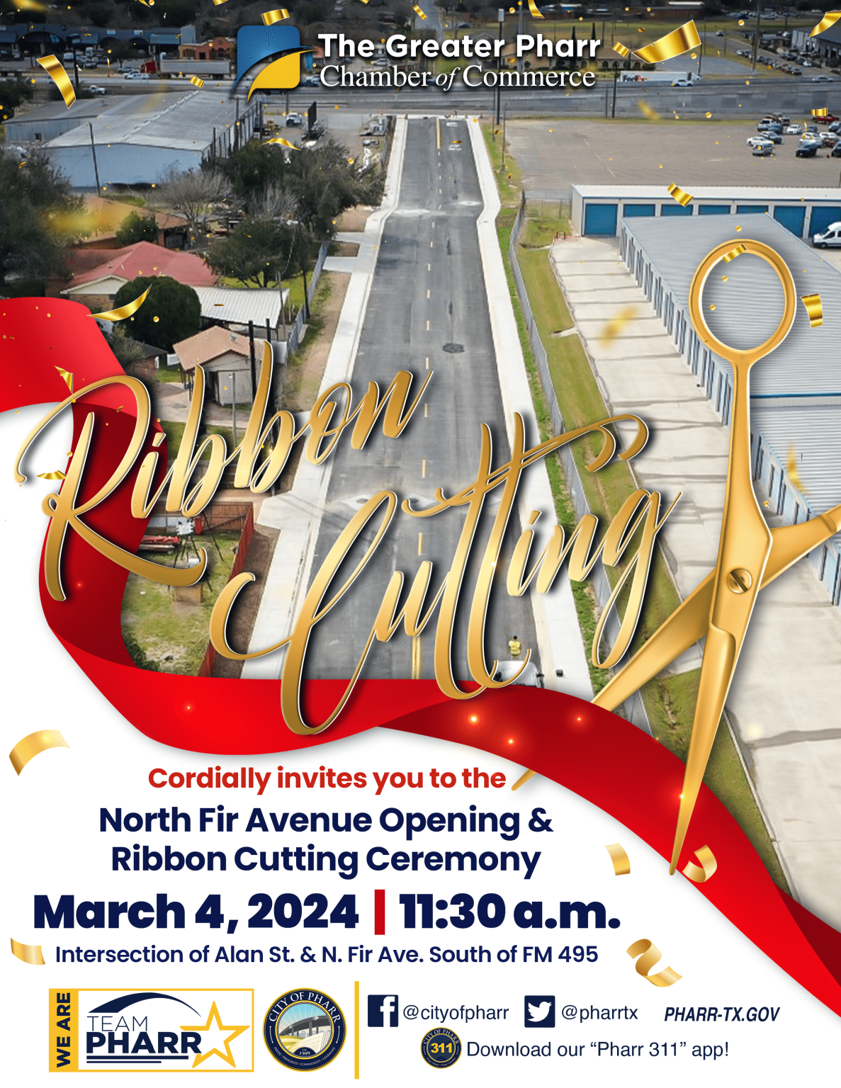 City of Pharr Announces Opening of North Fir Avenue to Enhance Traffic ...