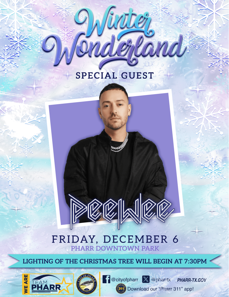 City of Pharr to Host Winter Wonderland & Tree Lighting Celebration on ...