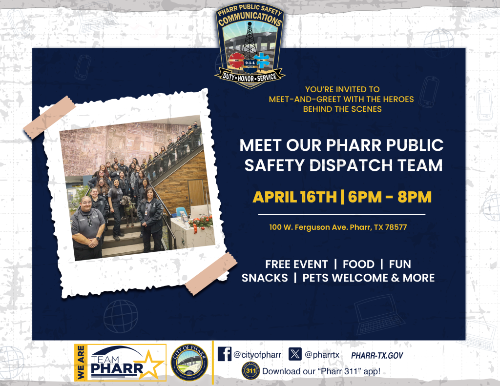Meet Our Pharr Public Safety Dispatch Team | City Of Pharr