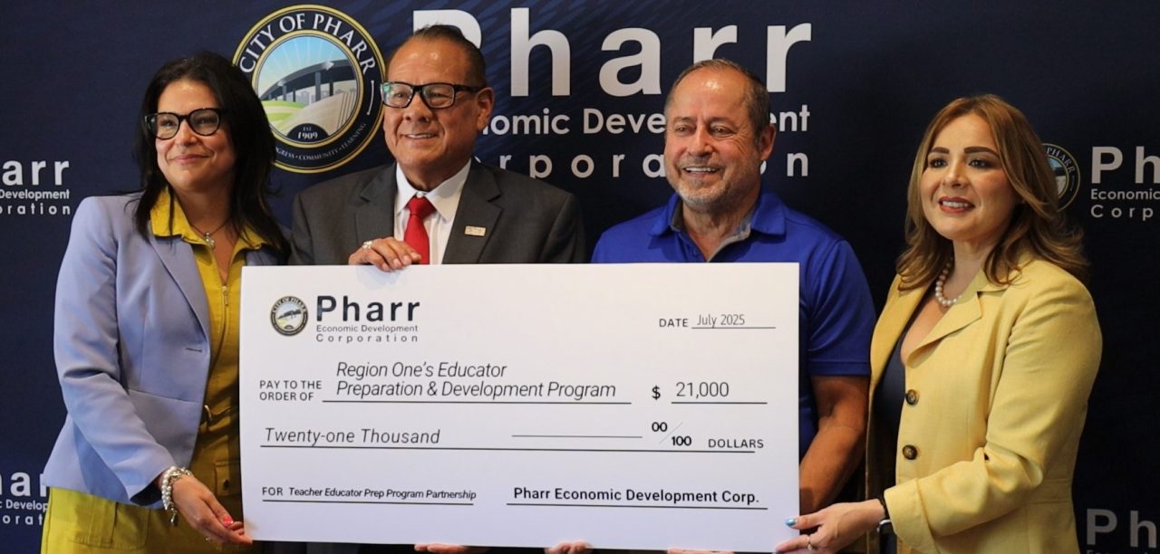 Pharr EDC And Region One ESC To Host Check Presentation For Teacher ...