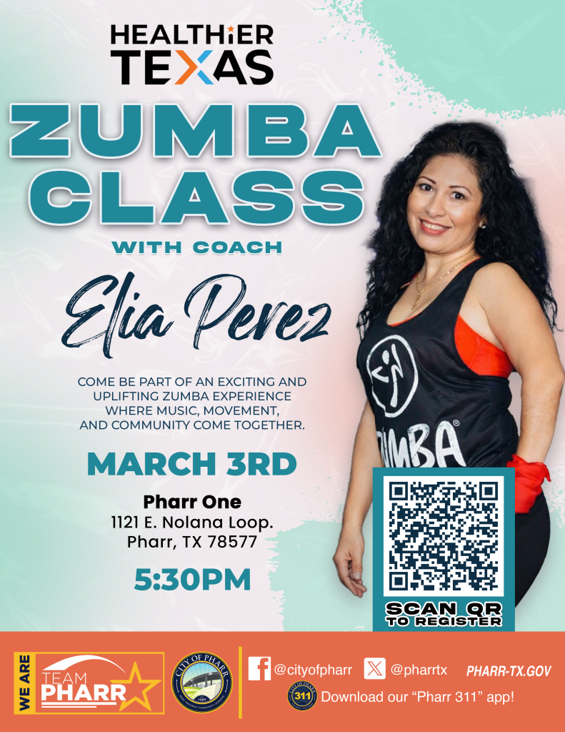 Healthier Texas Community Challenge - Zumba Class | City Of Pharr